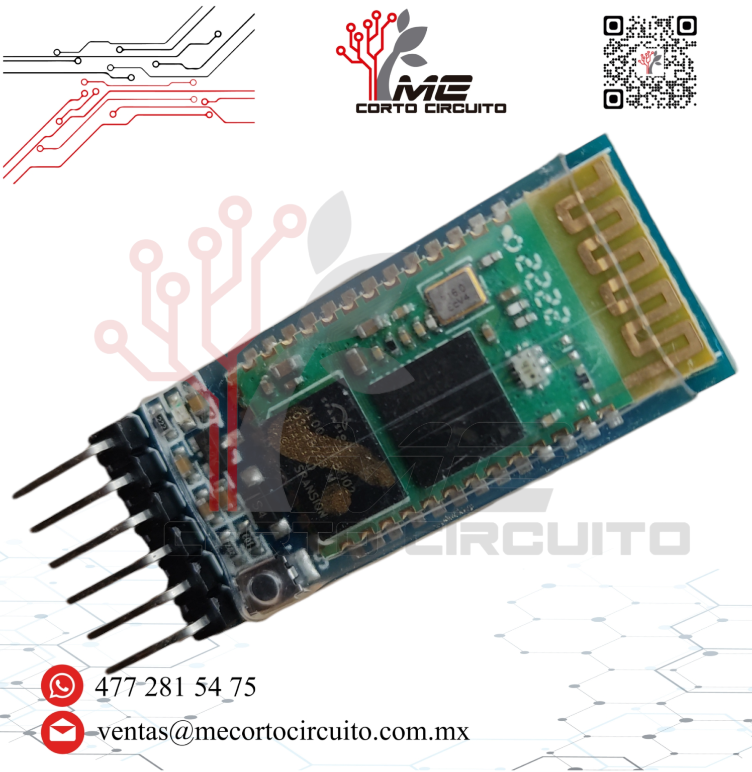 MODULO BLUETOOTH HC-05 ARDUINO – Corto Circuito