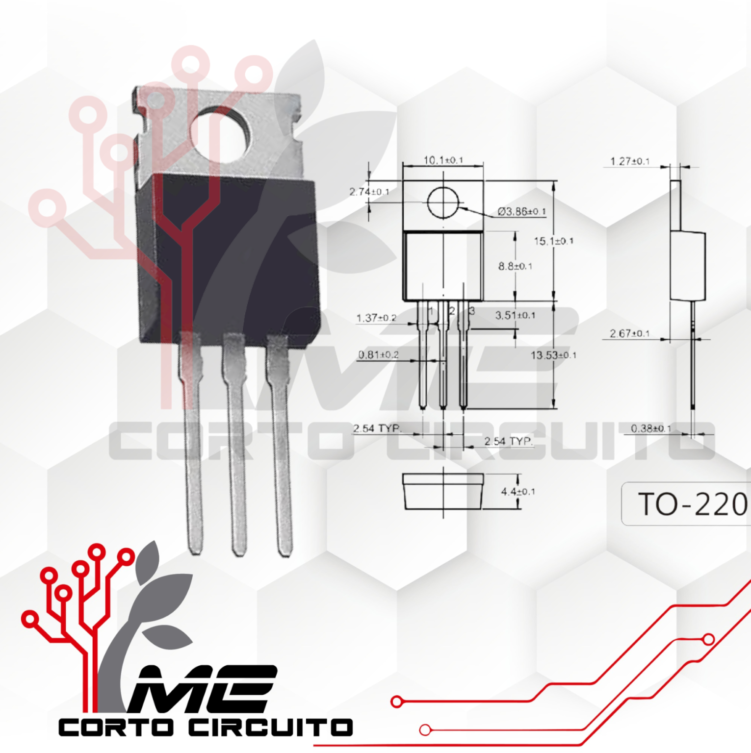 TRANSISTOR MOSFET CANAL N – Corto Circuito
