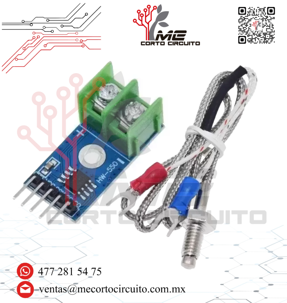 MÓDULO TERMOPAR MAX6675 – Corto Circuito
