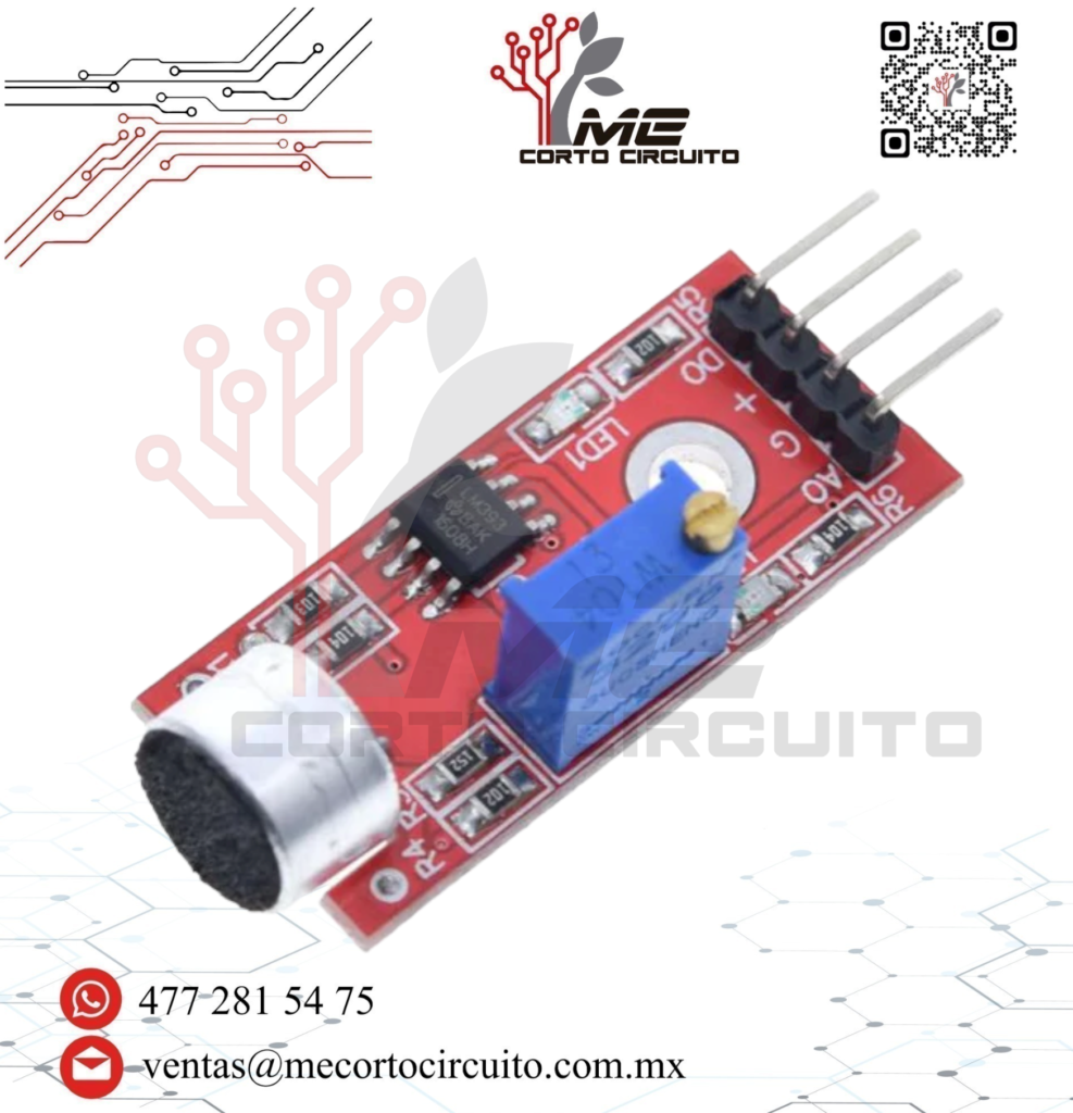 MÓDULO DETECTOR DE SONIDO KY-037 – Corto Circuito