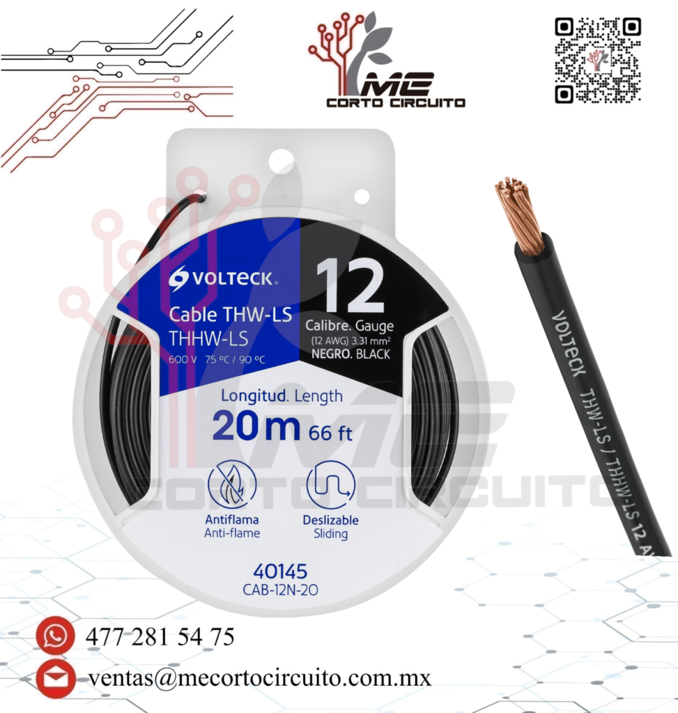 CABLE THW-LS CAL.12 – Corto Circuito