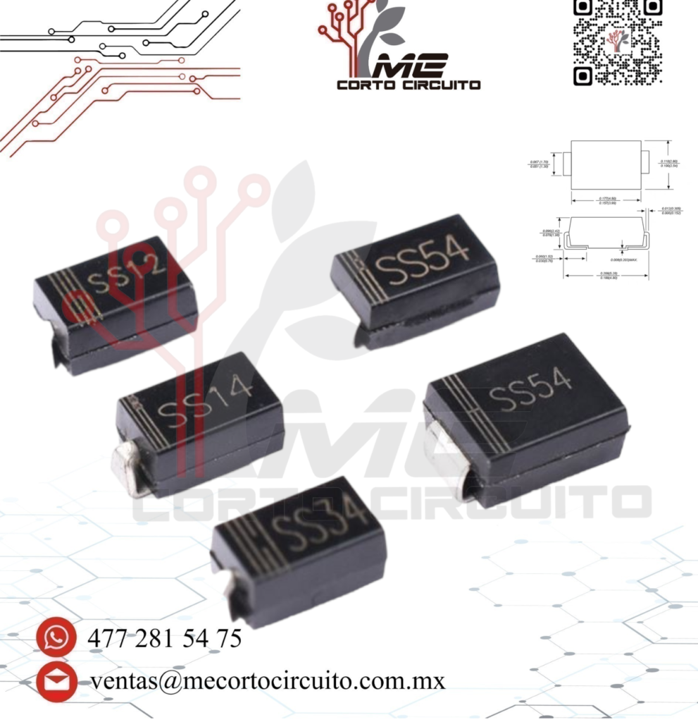 DIODO SMD SCHOTTKY – Corto Circuito