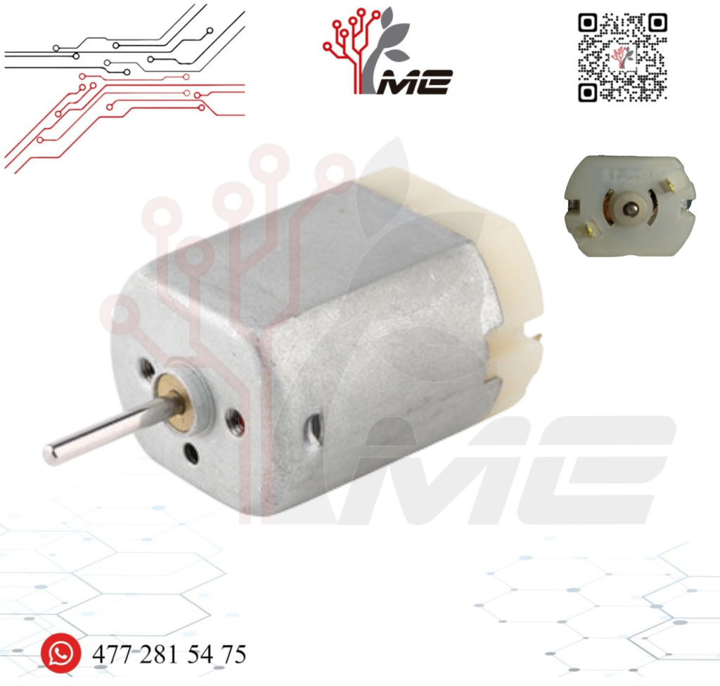 MOTOR DC 12V 5300 RPM – Corto Circuito