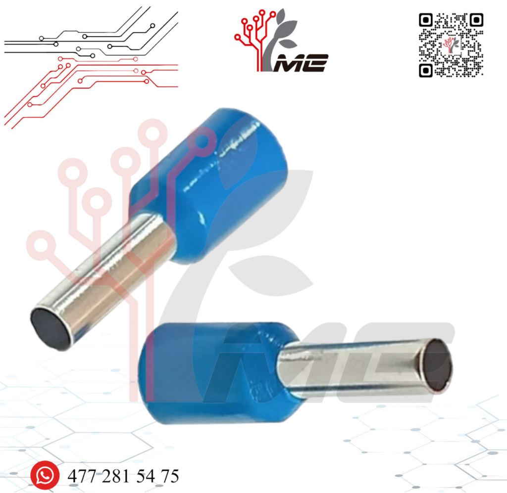 TERMINAL FERRUL C/AISLANTE 2.5 MM AZUL – Corto Circuito