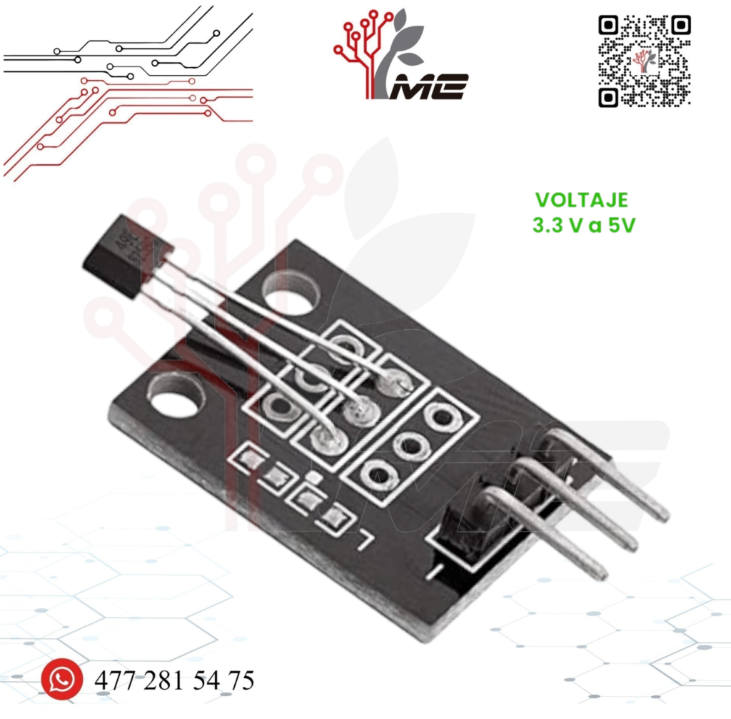 KY-003 MÓDULO DE SENSOR MAGNÉTICO HALL – Corto Circuito