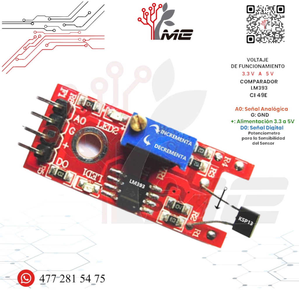 KY-036 SENSOR TÁCTIL DE METAL – Corto Circuito