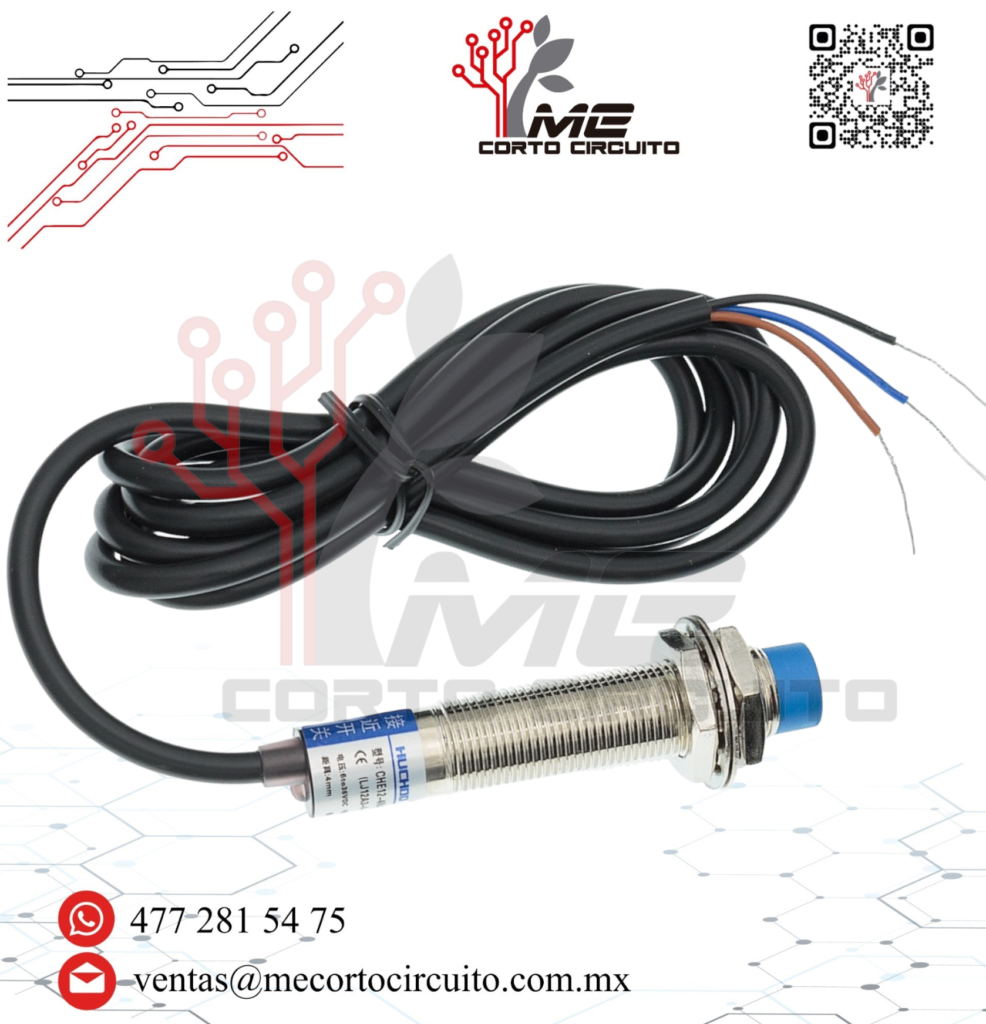 SENSOR DE PROXIMIDAD INDUCTIVO LJ12A3-4-Z/BX NPN DC6-36V – Corto Circuito