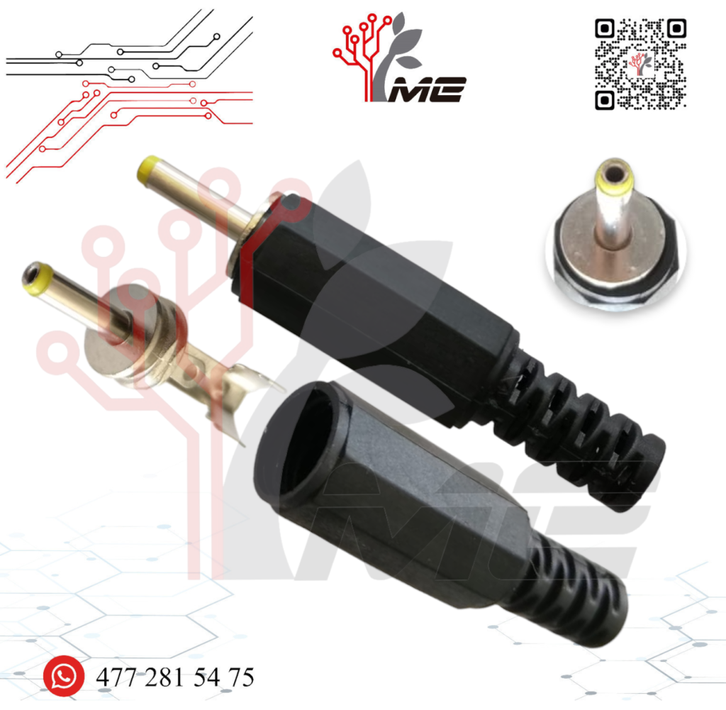 PLUG INVERTIDO CON RESORTE 2.5mm – Corto Circuito
