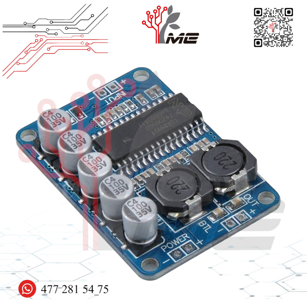 AMPLIFICADOR TDA8932 MONO – Corto Circuito