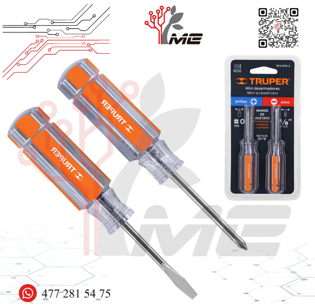 KIT DE MINI DESARMADORES – Corto Circuito