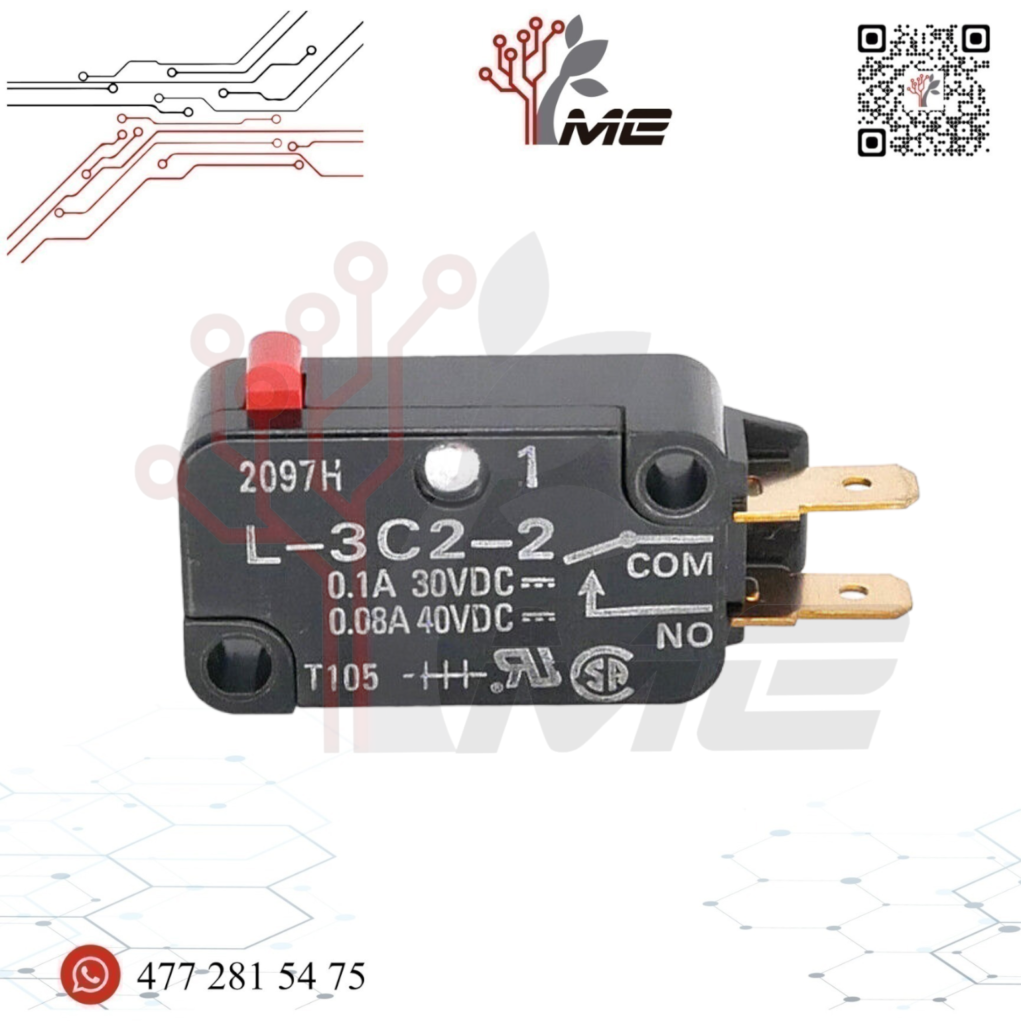 MICRO SWITCH OMRON 1-3C2-2 – Corto Circuito
