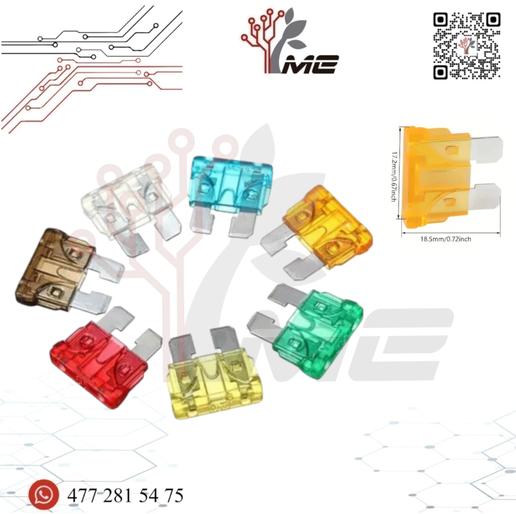 FUSIBLE AUTOMOTRIZ MINI – Corto Circuito