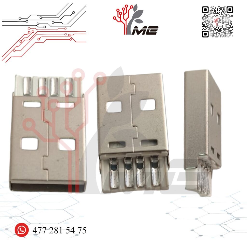 PLUG USB PARA SOLDAR 4 HILOS – Corto Circuito