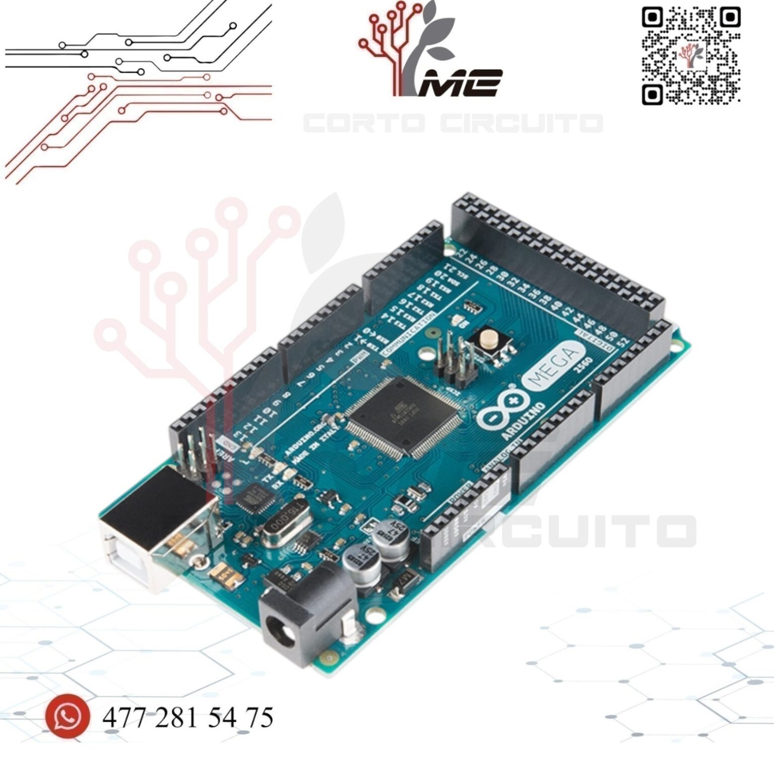 ARDUINO MEGA 2560 – Corto Circuito